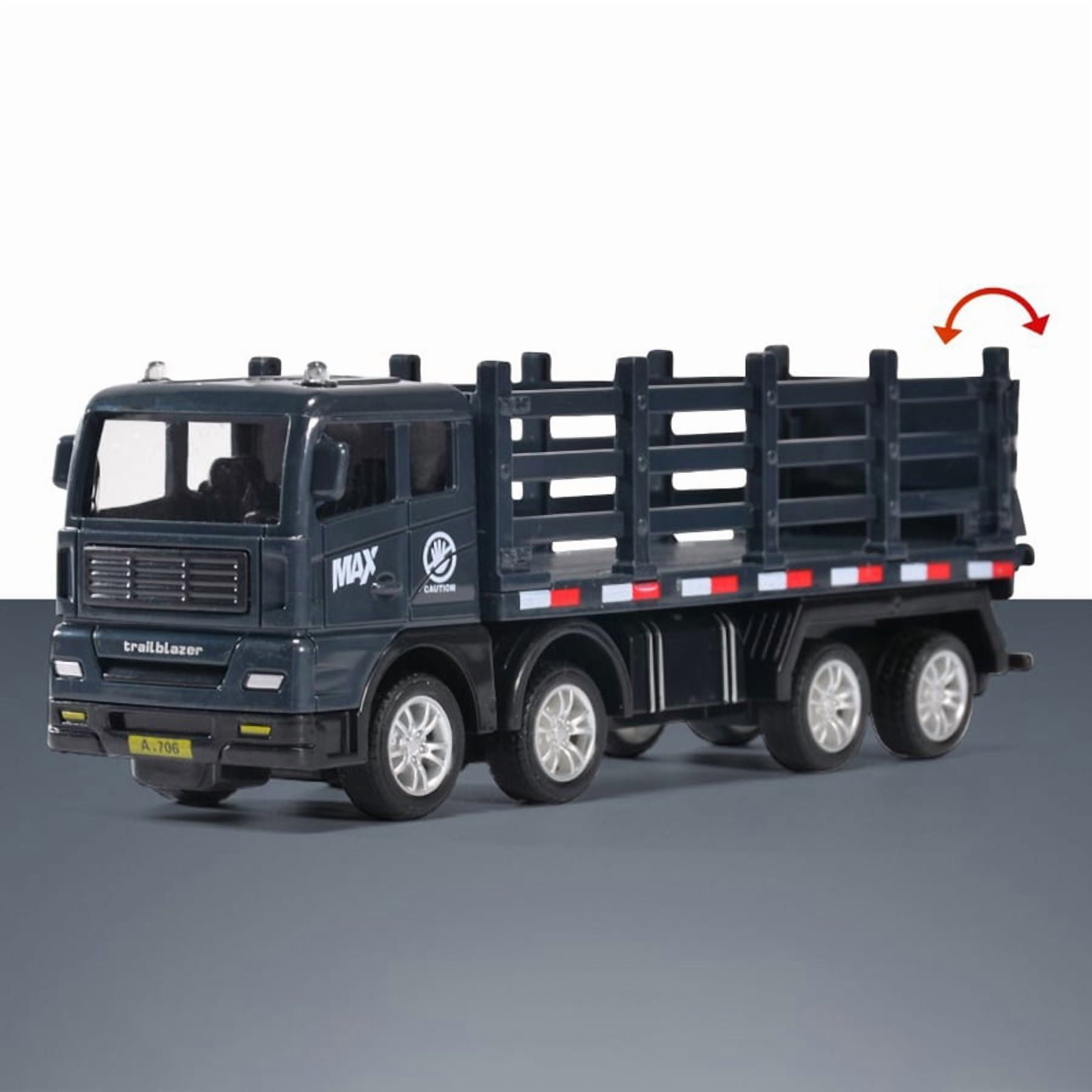1pcs/Simulation Transporter Container Truck Freight Vehicle Children ...