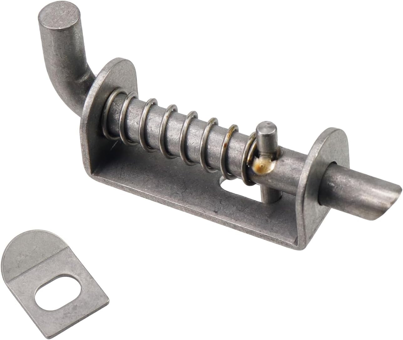 1pcs Spring Loaded Gate Latch Pin Stainless Steel Barrel Bolt Latch 3 ...