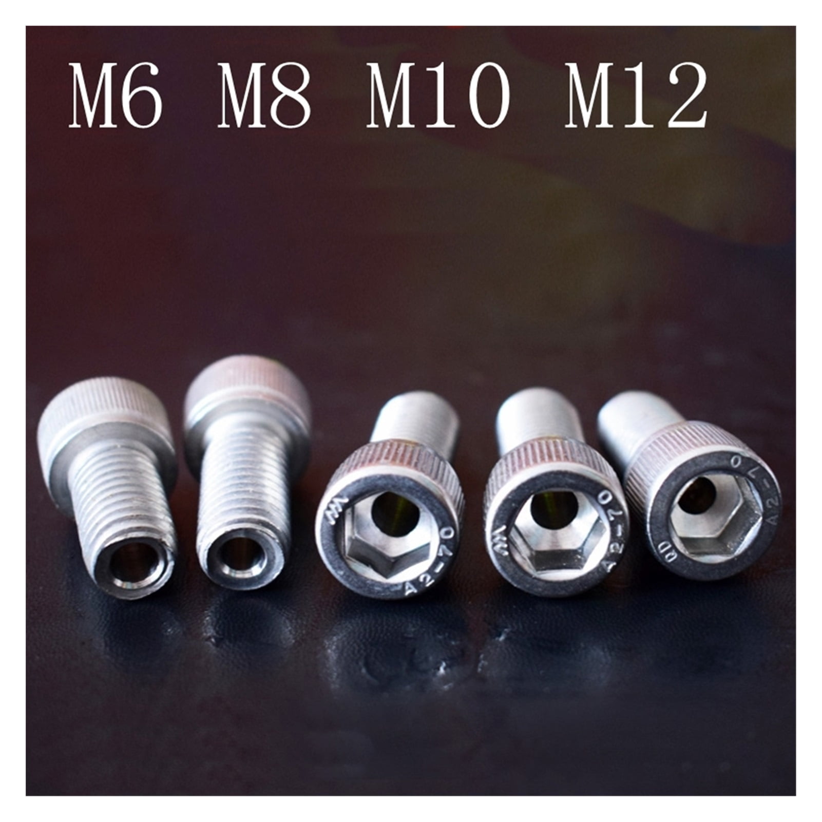 1pcs Stainless Steel Hollow Hexagon Socket Head Screw Hollow Bolt Lamp ...