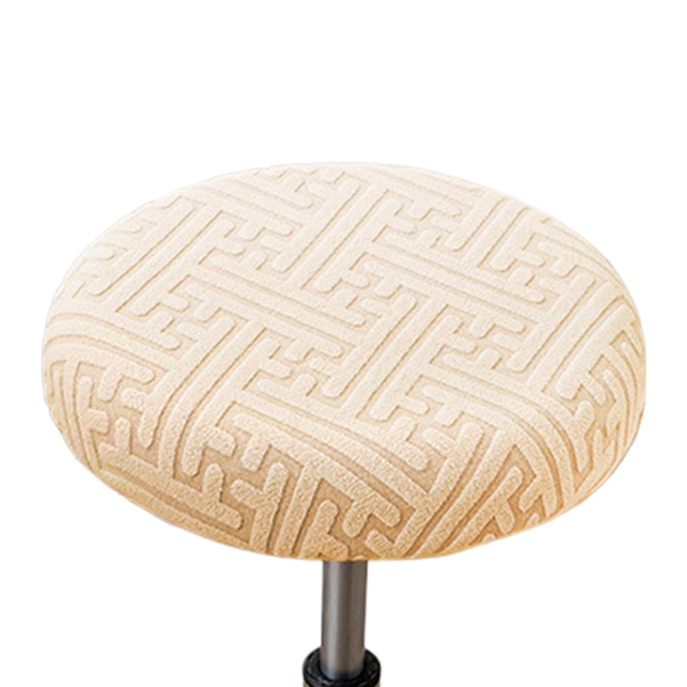 1pcs Stool Cover Round, Bar Stool Cover, Round Stool Slipcover with ...