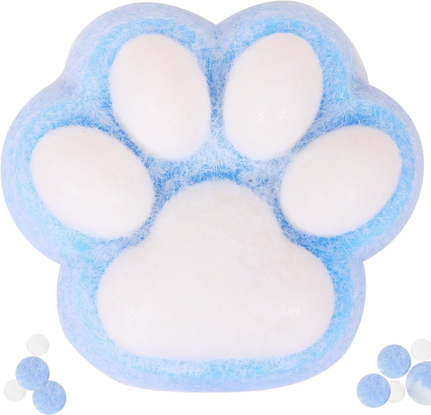 1pcs Taba Squeeze Cat Paw Squishy Toys, 5 in Big Cute Kawaii fufu ...