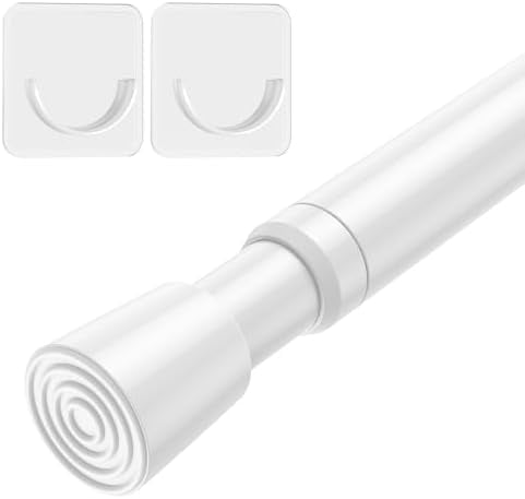 1pcs Tension Curtain Rod Spring Tension Rod Short Curtian Rods No ...
