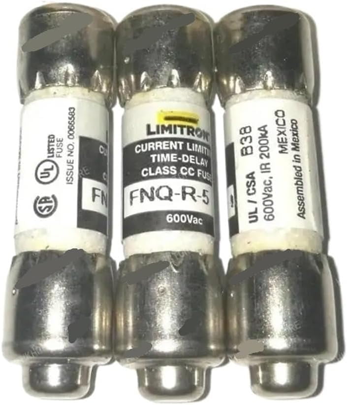 1pcs Time Delay Fuse 600V FNQ-R-1/2 0.5A FNQ-R-1-2-3-4-5-6 FNQ-R-7-8-10 ...