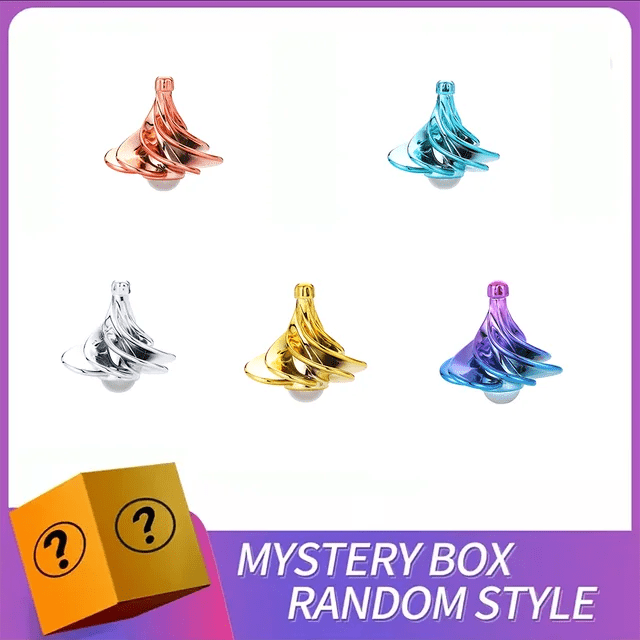 1pcs Toy Pneumatic Gyro Portable Fingertip Decompression Desktop Toy ...