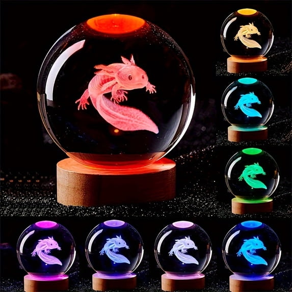 1pcs Valentine's Day Christmas Anniversary Gift, Glass Ball Light ...