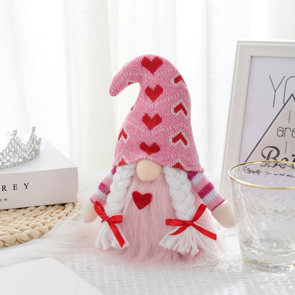 1pcs Valentine Gnomes Plush Valentines Day Decoration Valentines Home ...