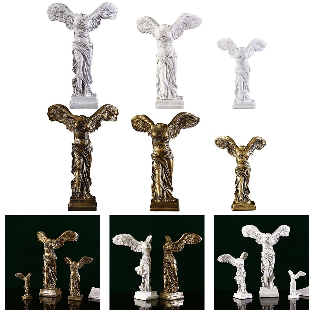 1pcs Winged Victory Of Samothrace Statue Resin Victory Goddess ...
