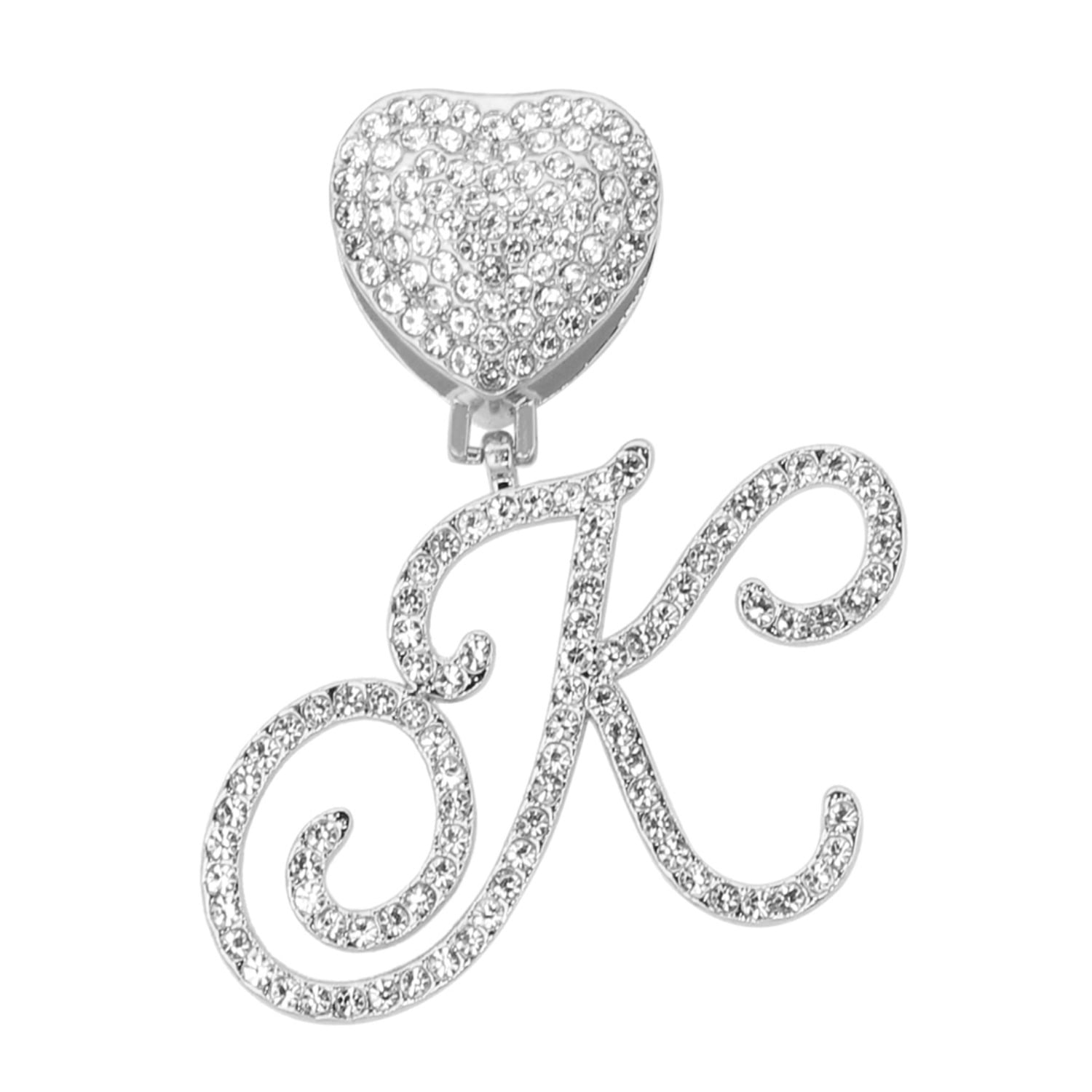 1pcs Women's Anklet, Silver Cursive Initial Cuban Chain Anklet, Women's ...