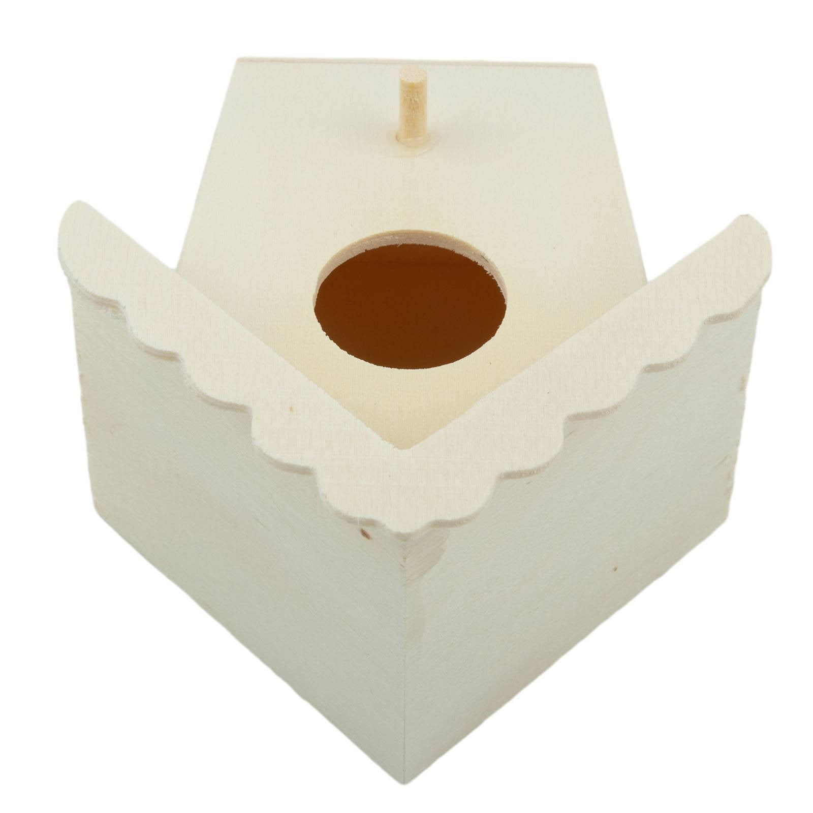 1pcs Wooden Bird House for Nest Dox for Nest House Bird Box Wooden ...