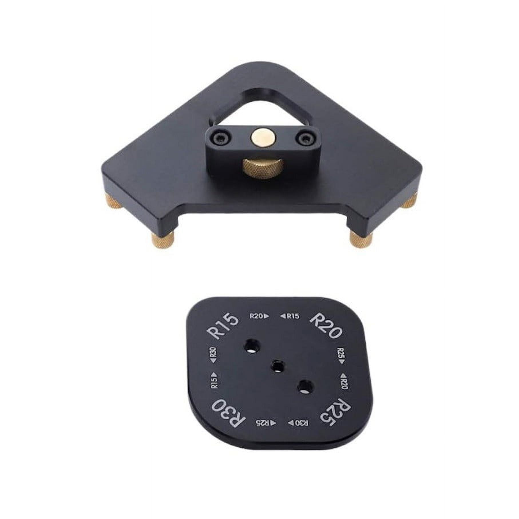 1pcs Woodworking Corner Radius Jig Router Templates Aluminium Alloy ...