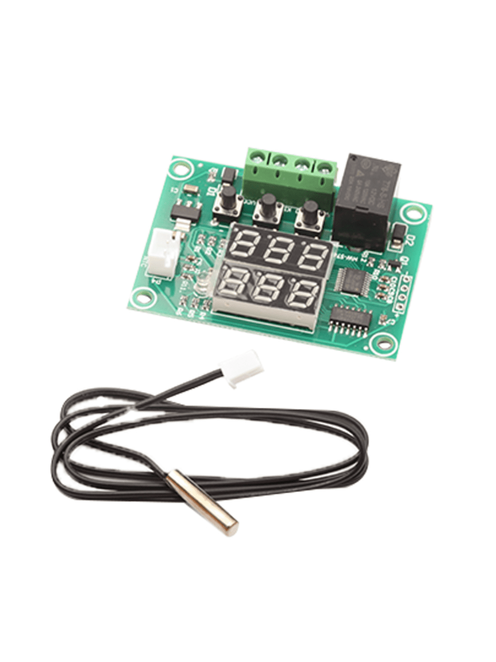 1pcs XH-W1219 W1219 DC12V Dual Digital Display Thermostat Temperature Controller Regulator ...