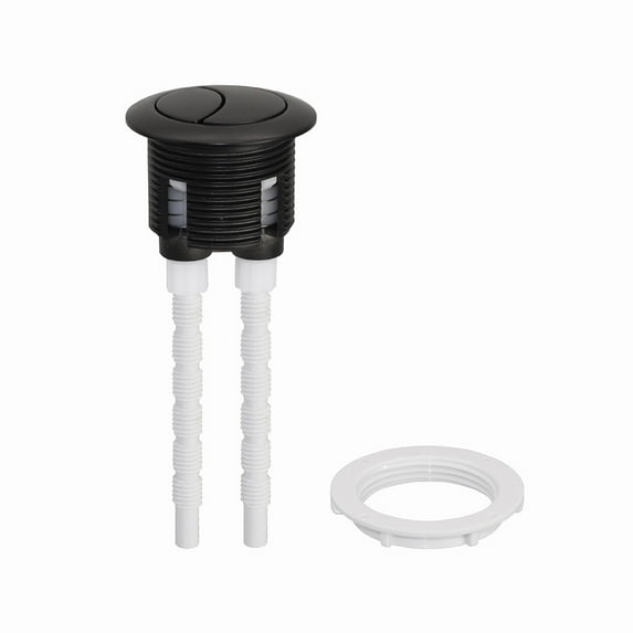 1pcs black toilet flush button 38MM small double button toilet switch ...