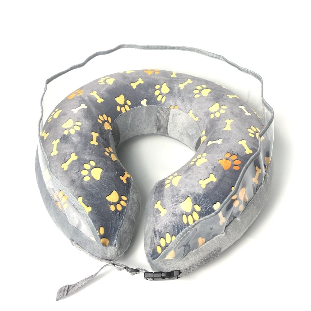 1pcs cat and dog pet collar PVC baffle protection head cover neutered ...