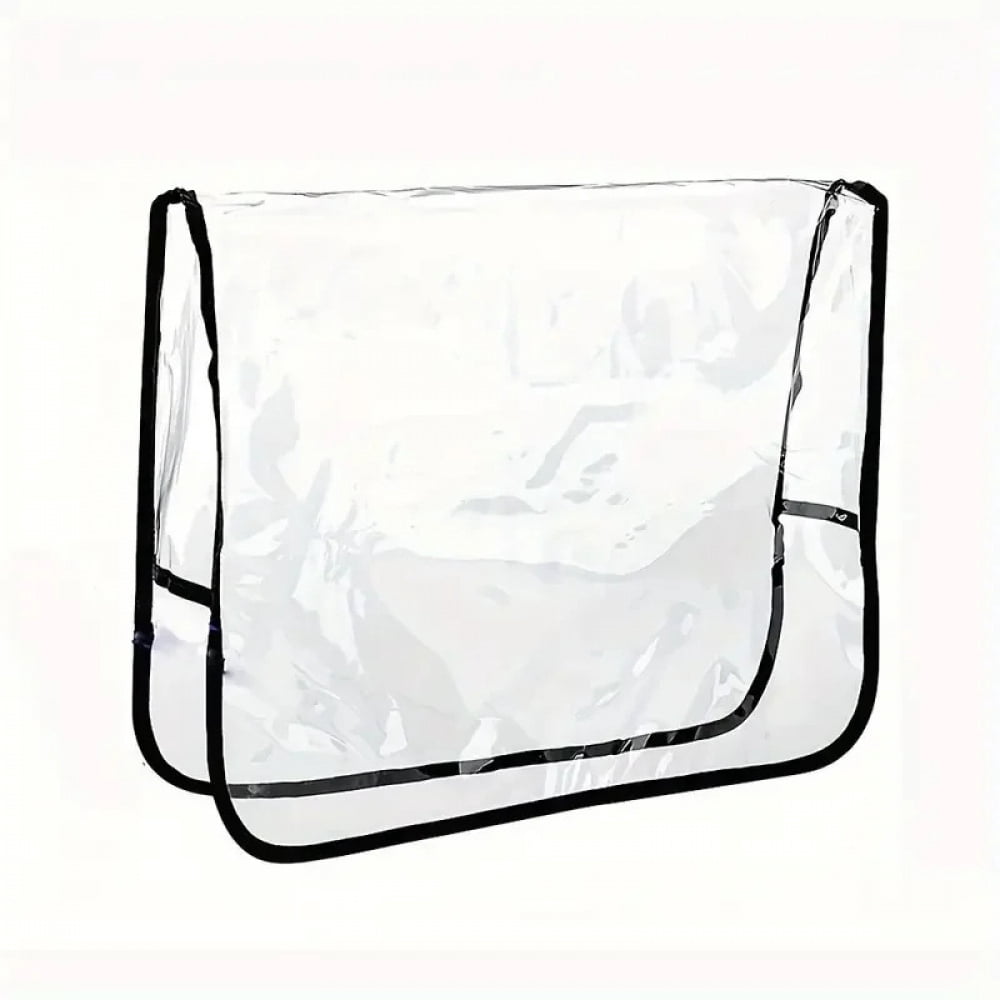 1pcs chair back cover plastic transparent salon chair back cover ...