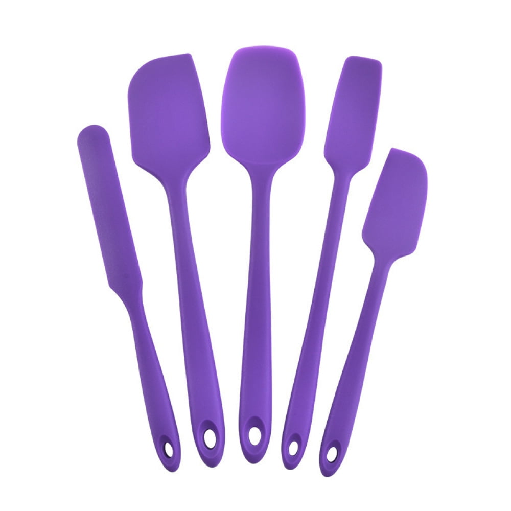 1pcs colored silicone spatula 5-piece set (including color box ...