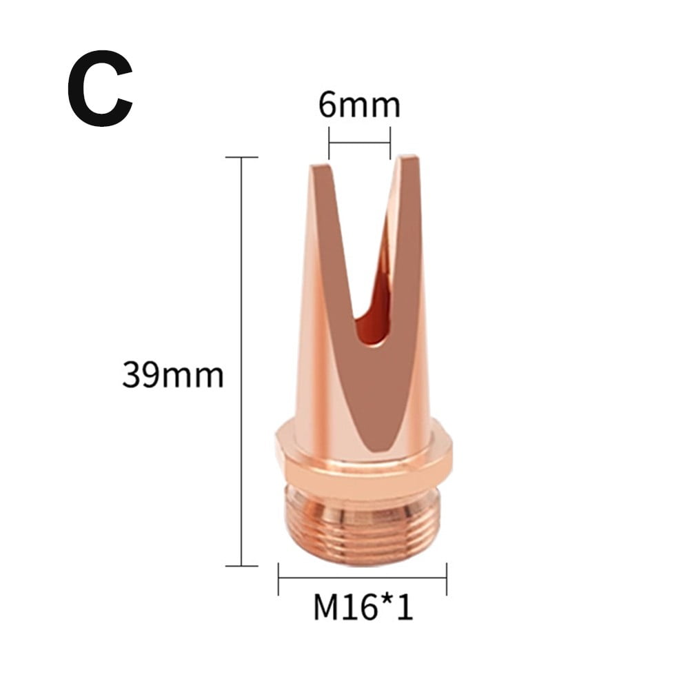 1pcs for Handheld Copper Nozzle Fiber Optic Nozzle Wire Feeding Nozzle ...