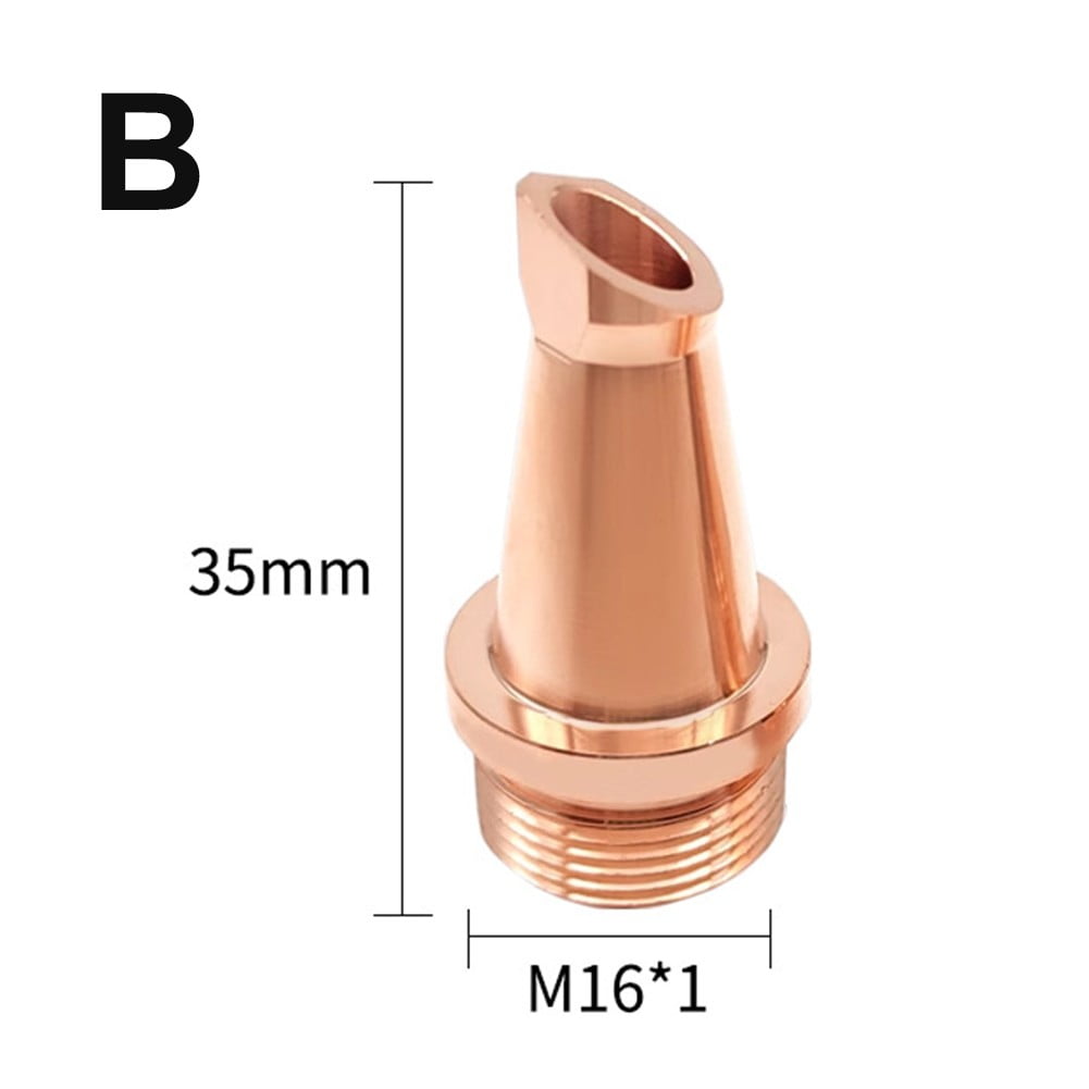 1pcs for Handheld Copper Nozzle Fiber Optic Nozzle Wire Feeding Nozzle ...