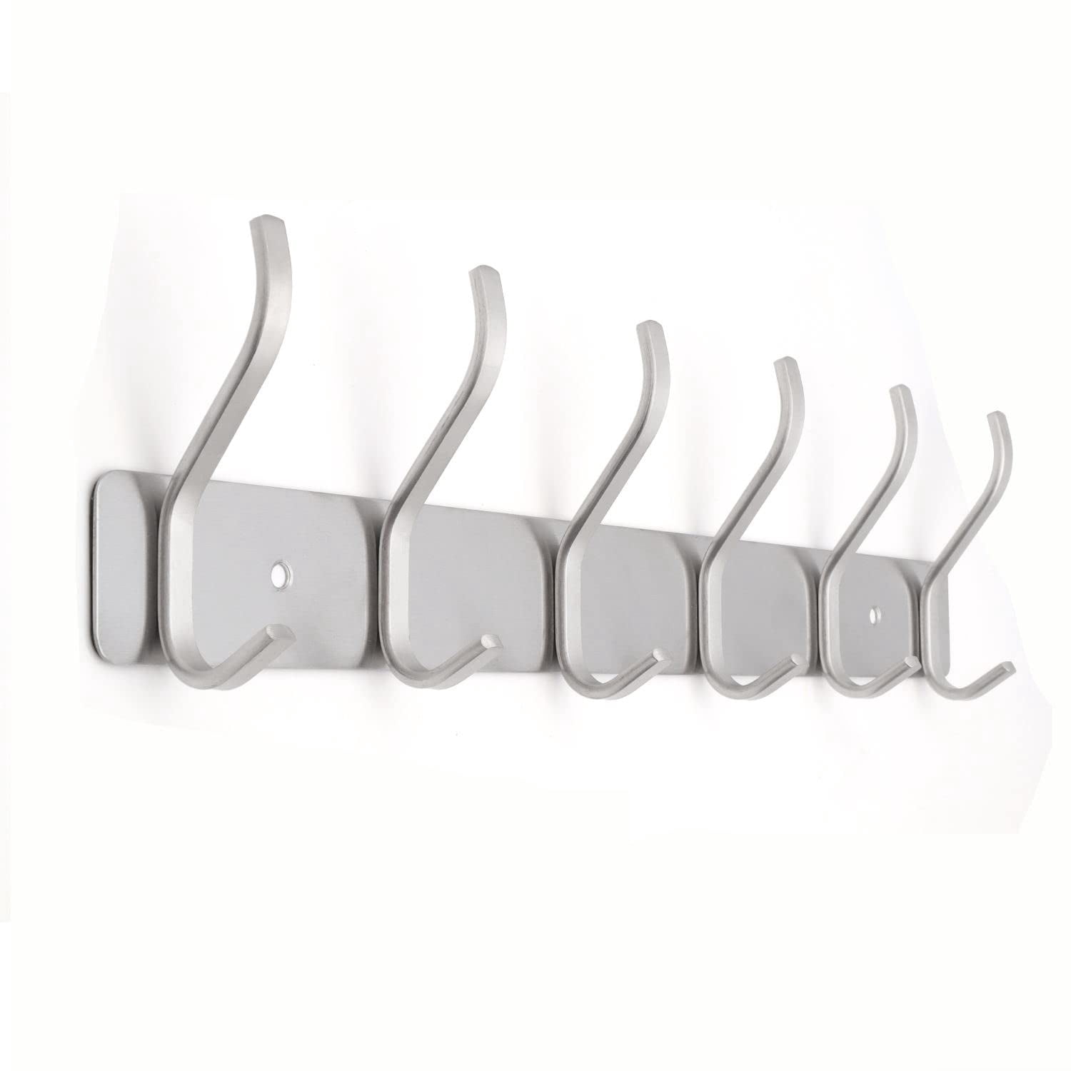 44cm x 6 Curved Hooks Rectangular Wire Hook Set - Walmart.com