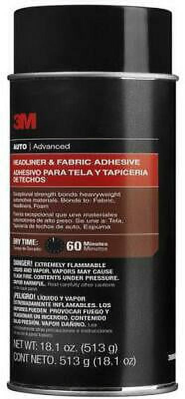 1pk 3M 38808 Headliner and Fabric Adhesive, 18.1 Oz - Walmart.com