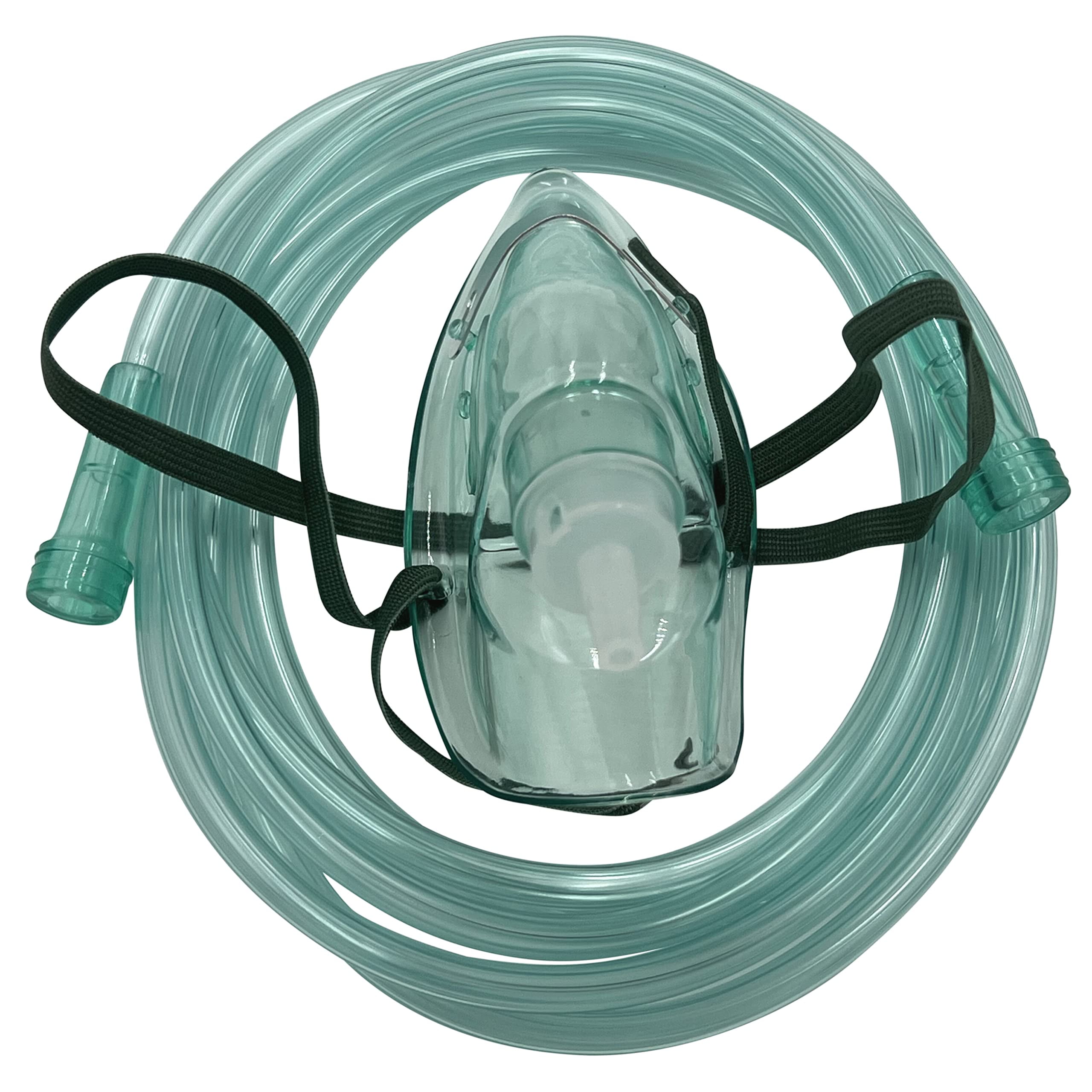 1pk Pediatric Elongated Oxygen Mask w/6.8Ft Crush Resistant Tubing ...