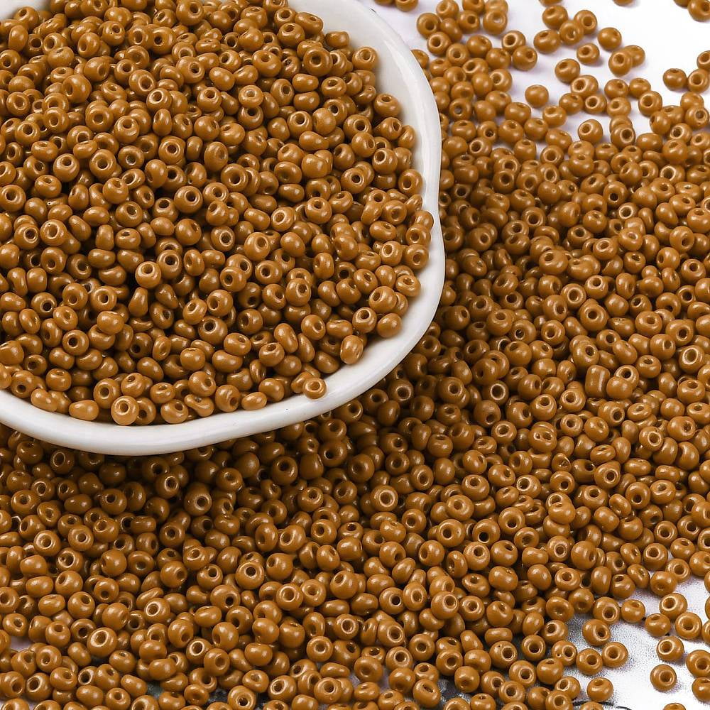 1pound 8/0 Baking Paint Glass Seed Beads Round Hole Teardrop 3x2mm Hole ...