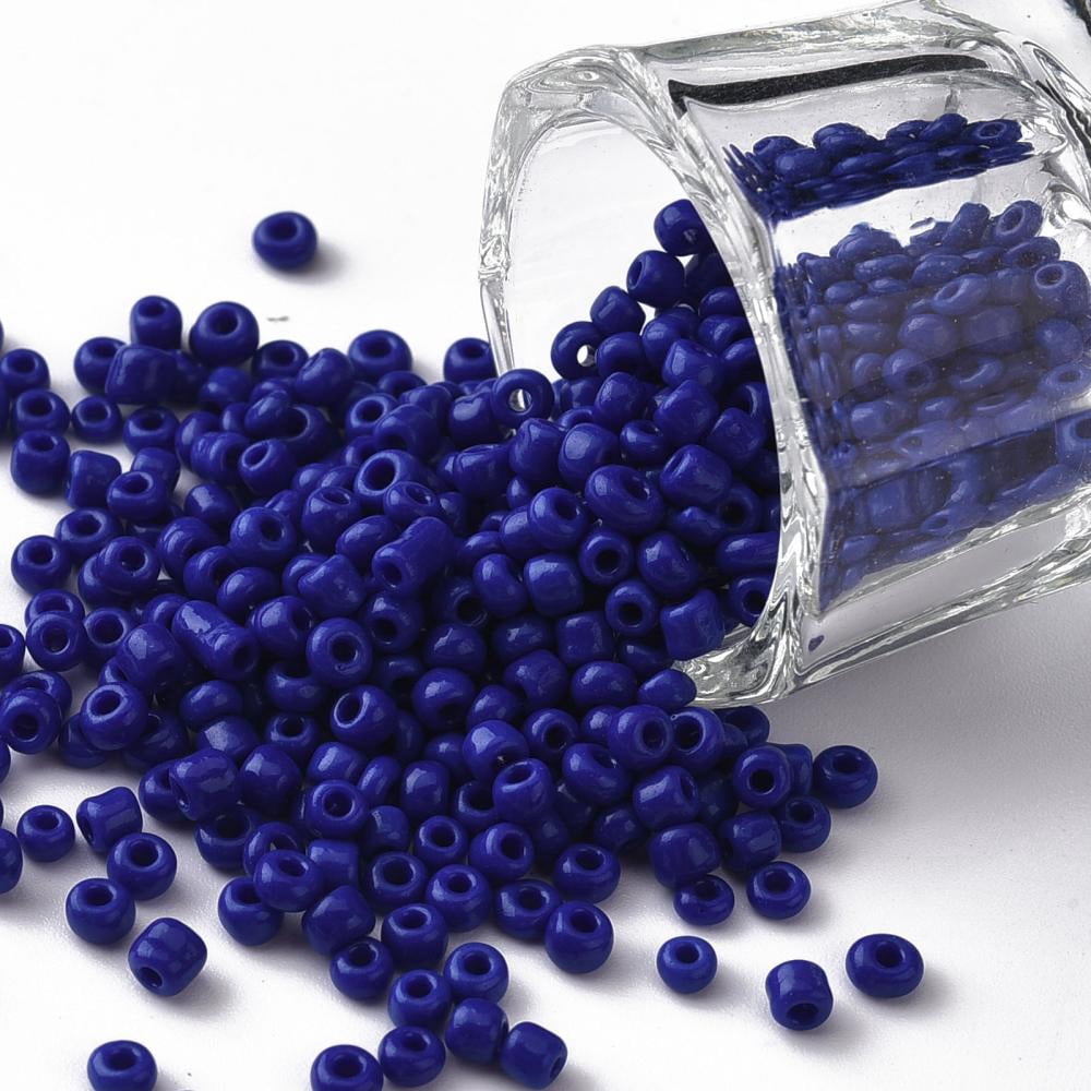 1pound Glass Seed Beads Opaque Colours Seed Small Craft Beads for ...