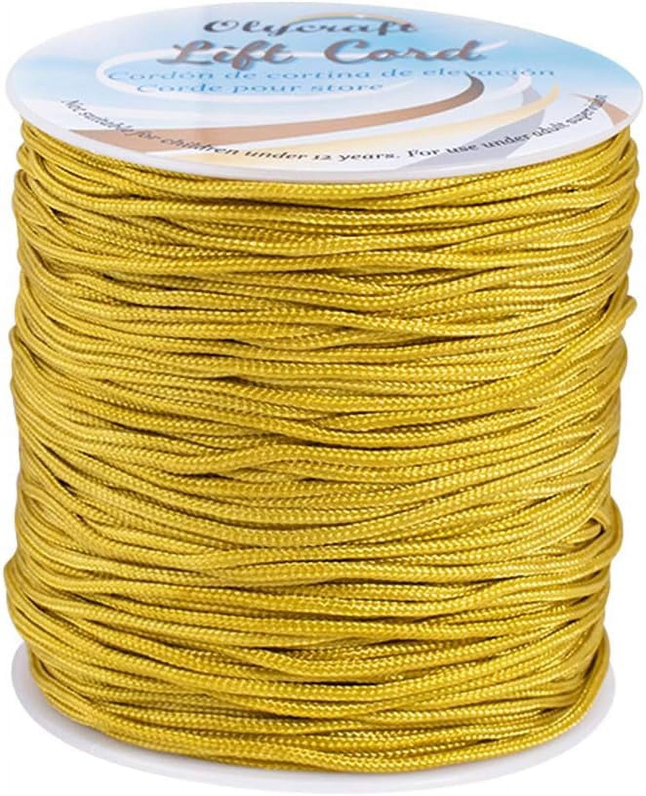 1roll 153 Yards 1.5mm Nylon Beading Cord Olive Nylon String Thread ...