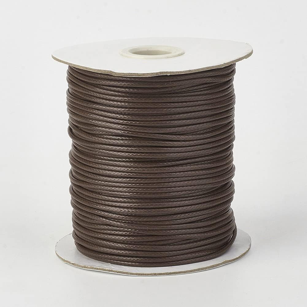 1roll 170 Yards Waxed Polyester Cord Beading String Threads 1mm ...
