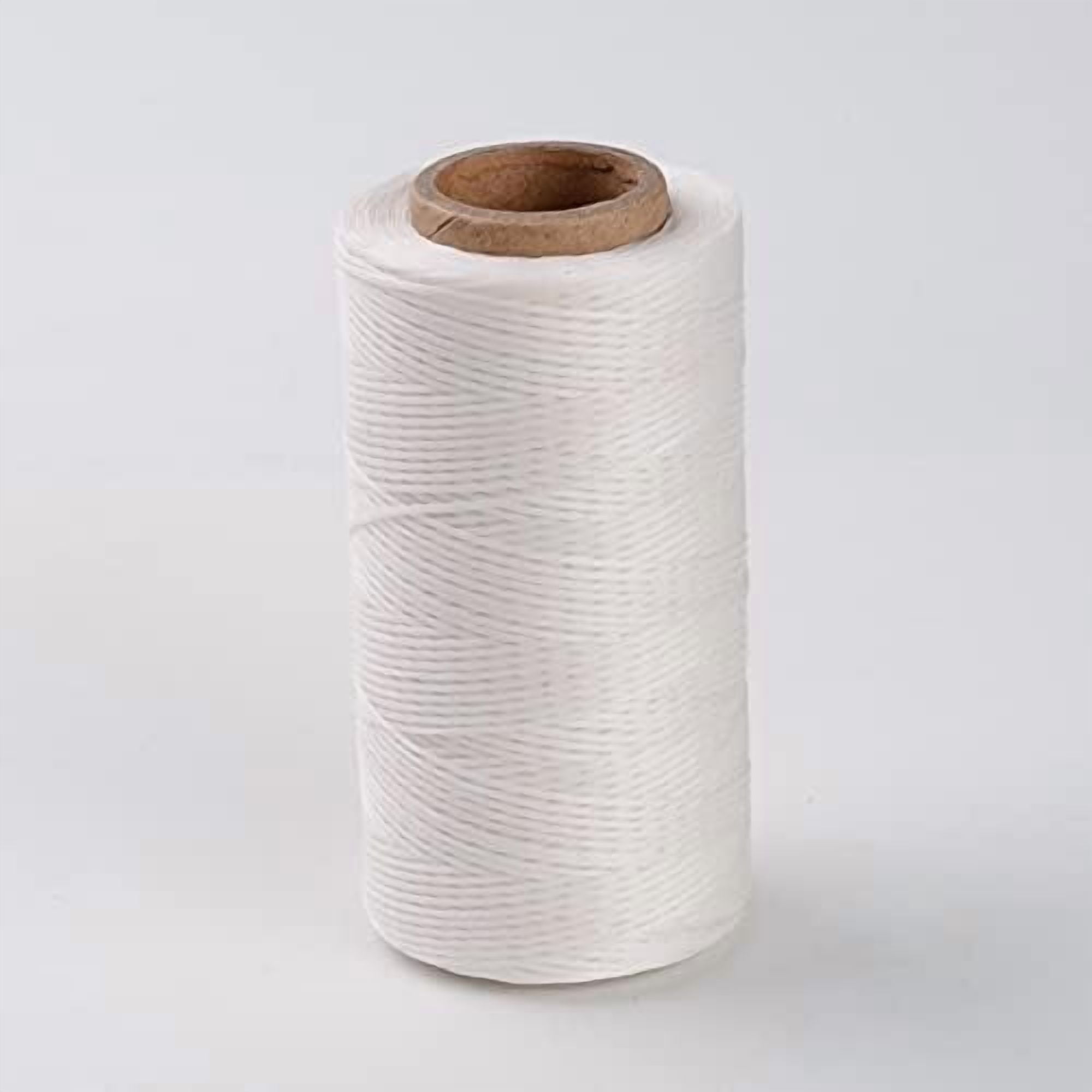 1roll 284 Yards Flat Waxed Polyester Cords 0.3mm Beading String Threads ...
