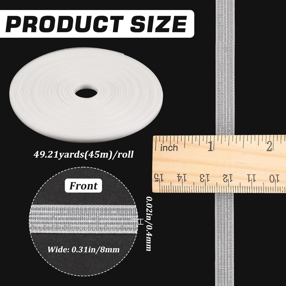 1roll 45m 8mm Clear Corset Boning High Density Polyester Boning for ...