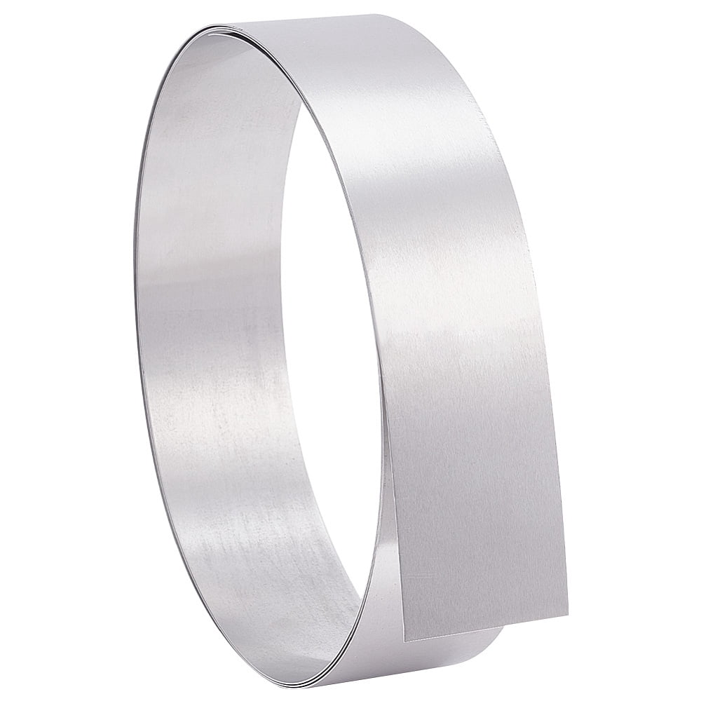 1roll Aluminum Wire Flat Craft Wire Bezel Strip Wire for Cabochons ...