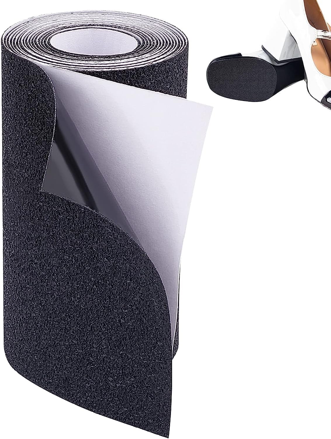 1roll Anti-Slip Shoe Grip Sticker Black Self-Adhesive Shoe Sole ...