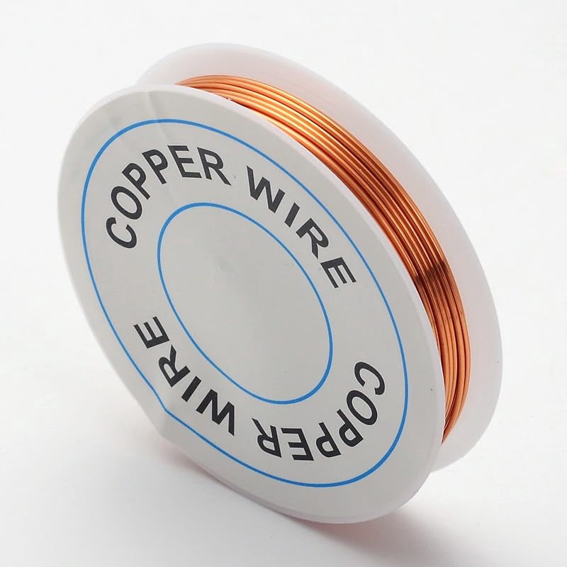 1roll Bare Copper Wire Red Copper color Copper Wire Copper Jewelry ...