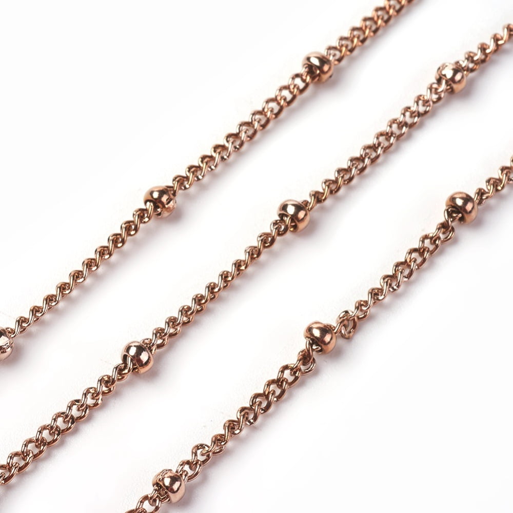 1roll PVD Vacuum Plating 304 Stainless Steel Satellite Chains Curb ...