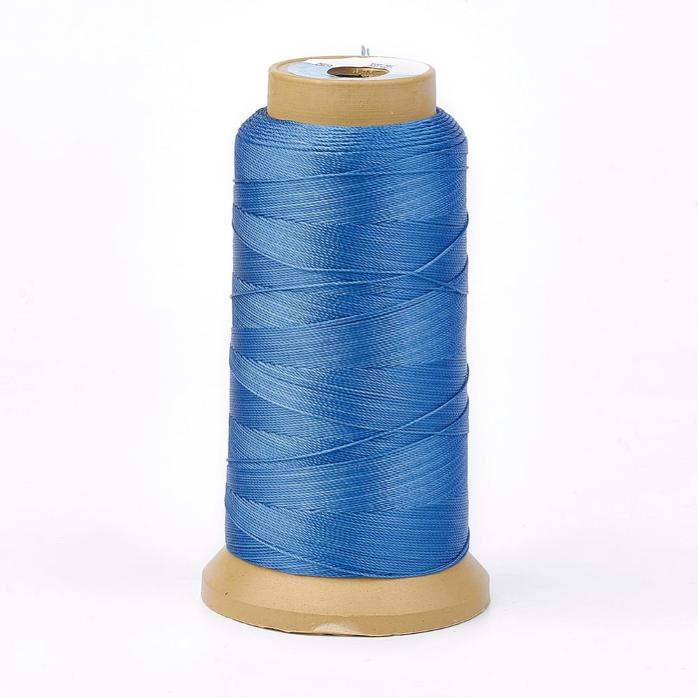 1roll Polyester Thread for Custom Woven Jewelry Making Dodger Blue 1 ...