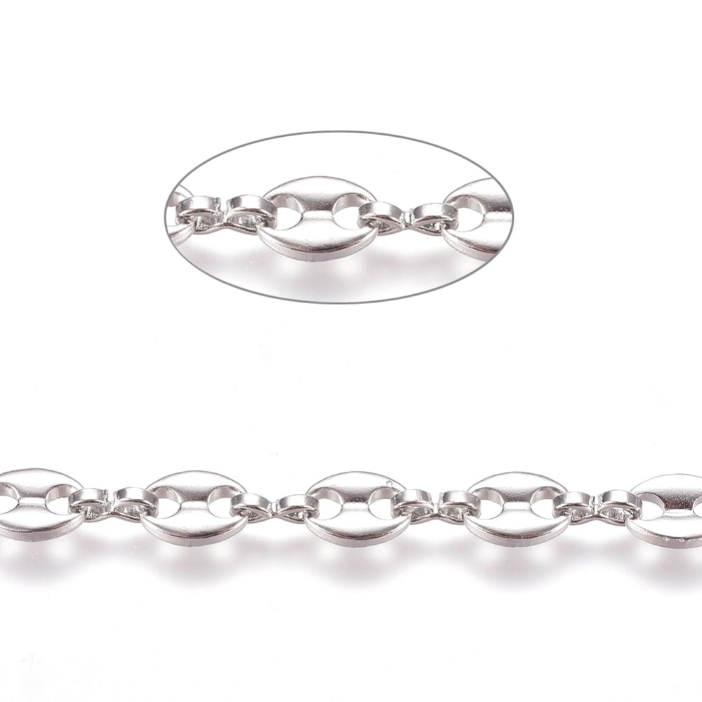 1roll Resistant 304 Stainless Steel Coffee Bean Chains with Spool ...
