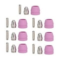 1s Set Plasma Cutter Torch Consumables Electrode Nozzle Cups Kit For Sg