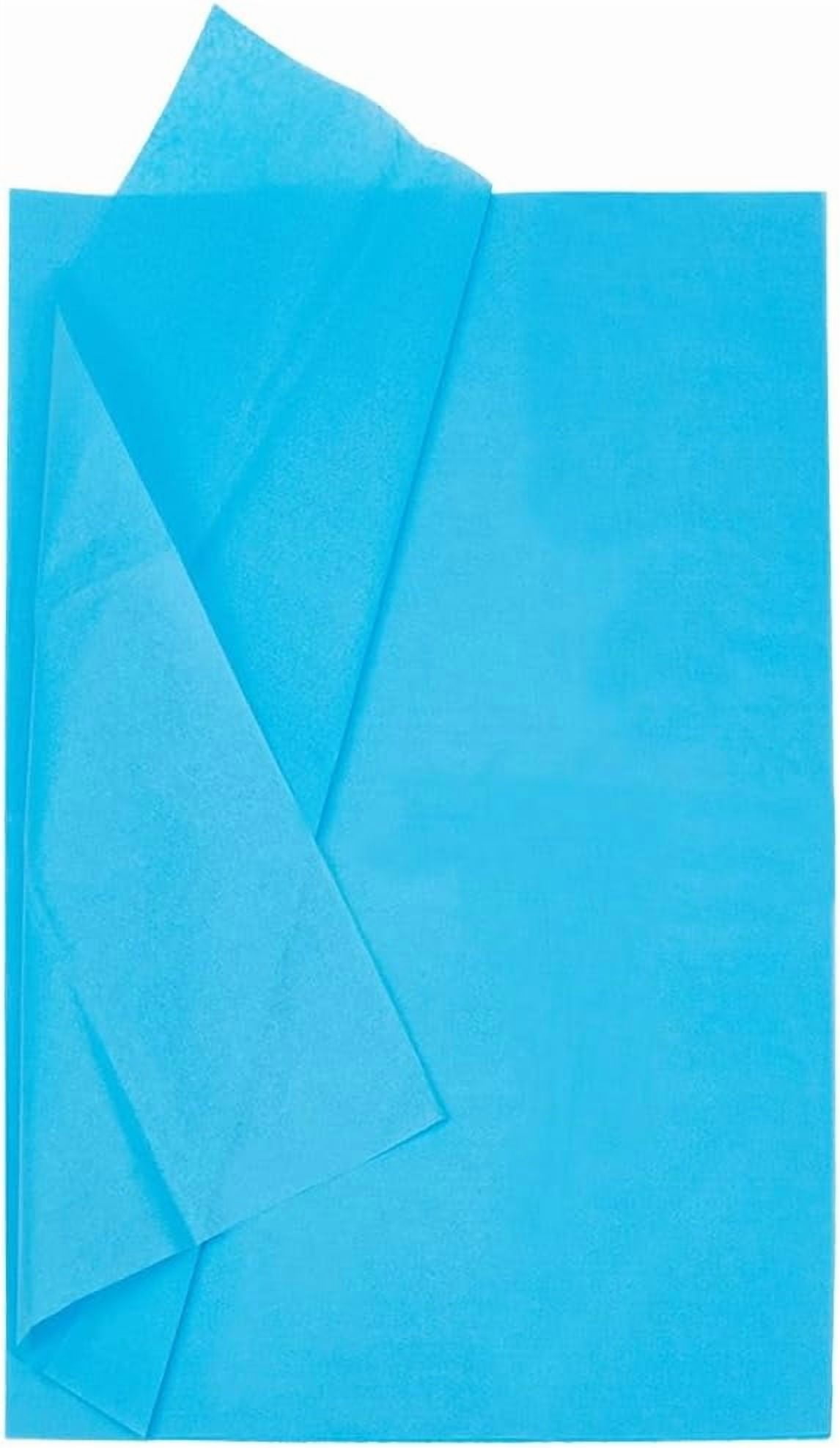 1set 1 Box 20 Sheets 19"x25" Large Tissue Paper Sheets Sea Blue Tissue ...