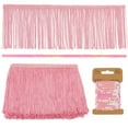 1set 10 Yards Polyester Tassel Lace Ribbons with 5 Yards PVC Paillette ...