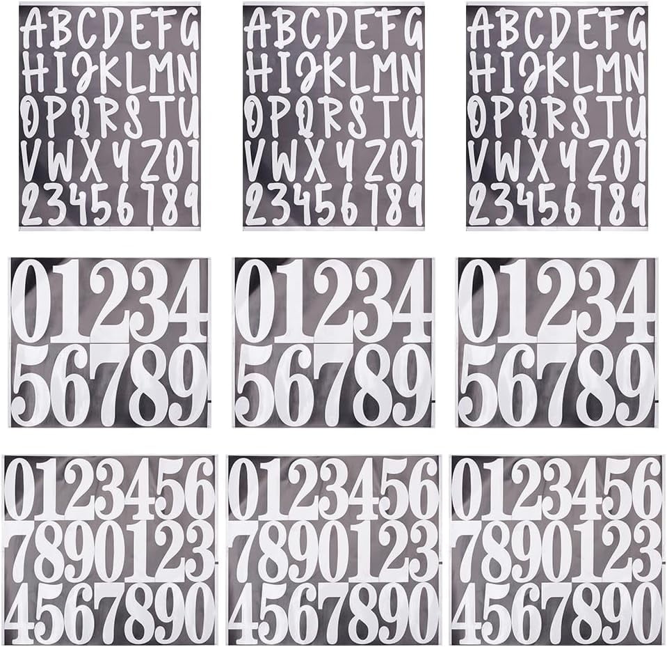 1set 100pcs 8 Inch Arrow Sticker Directional Sign Waterproof PVC Large ...