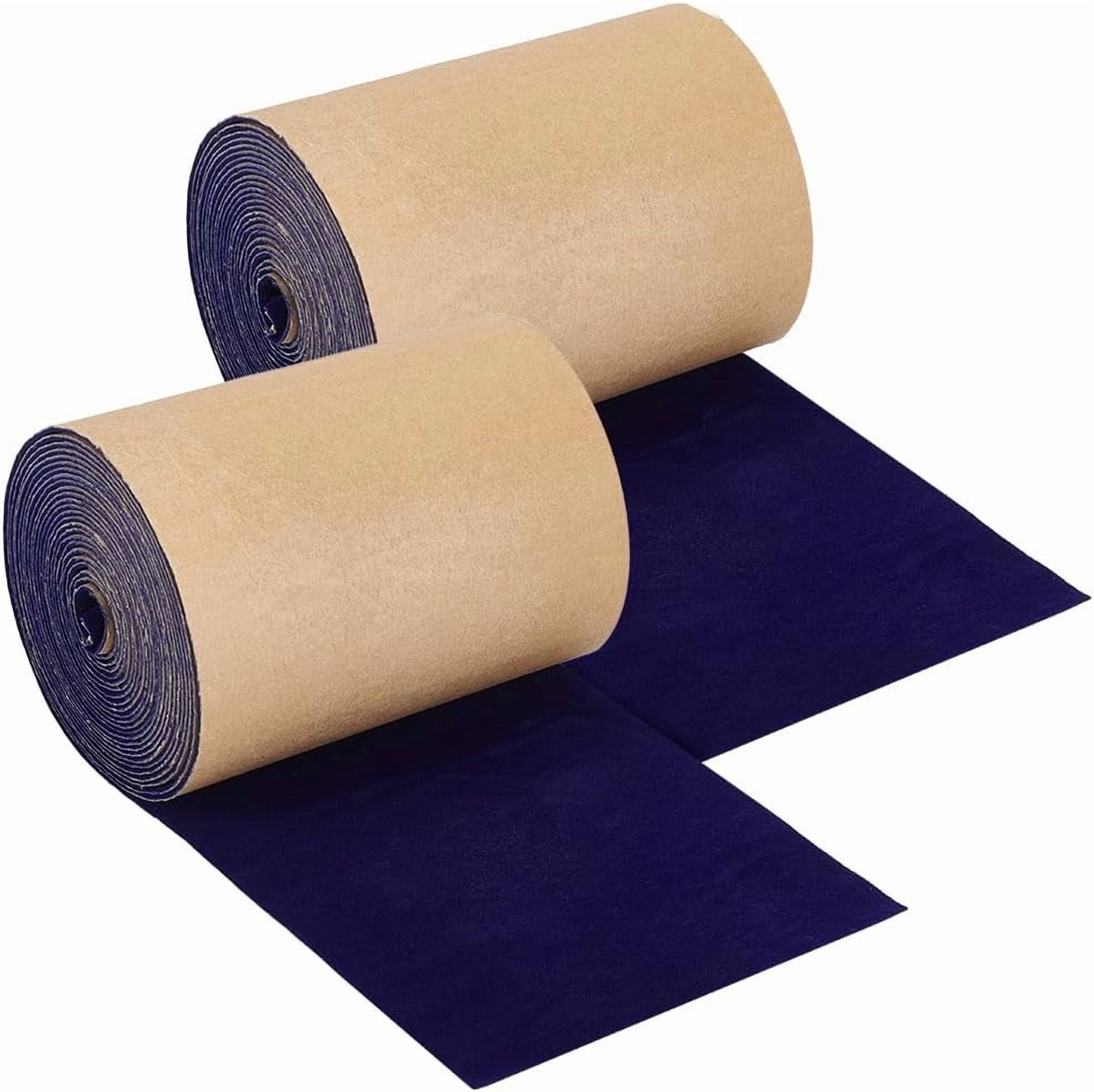1set 2 Rolls 4 x 288inch Self Adhesive Velvet Fabric Roll Soft DIY ...