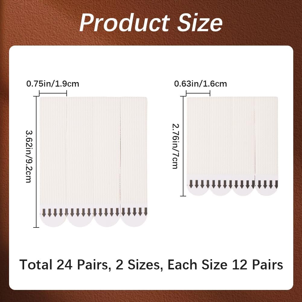 1set 2 sets 2 styles Removable Plastic & Traceless Glue Hook and Loop ...