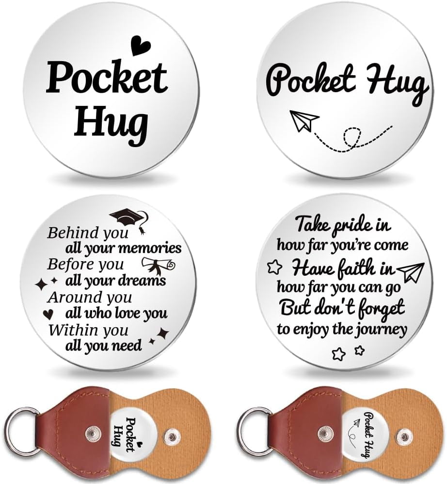 1set 2Pcs Pocket Hug Token Gift Long Distance Relationship Keepsake ...