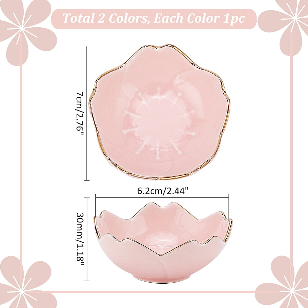 1set 2pcs 2 colors Porcelain Brush Holder Chinese Brush Rests Brush ...