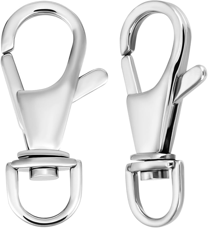 1set 2pcs Polished 316 Surgical Stainless Steel Large Lobster Claw ...