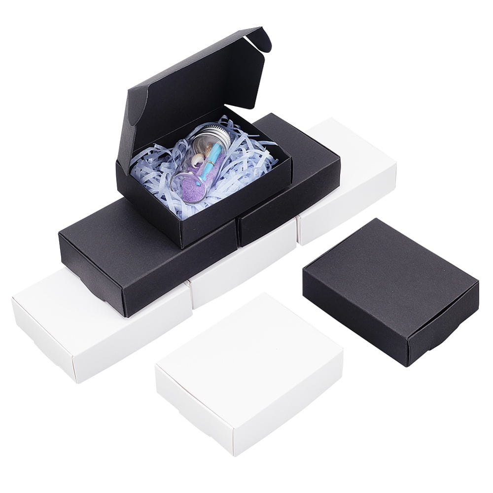 1set 30pcs 2 colors Kraft Paper Gift box Mailing boxes Folding boxes ...