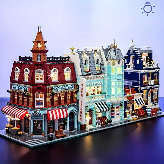 1set 3Styles European Architecture Mini Building Blocks, Creative City ...