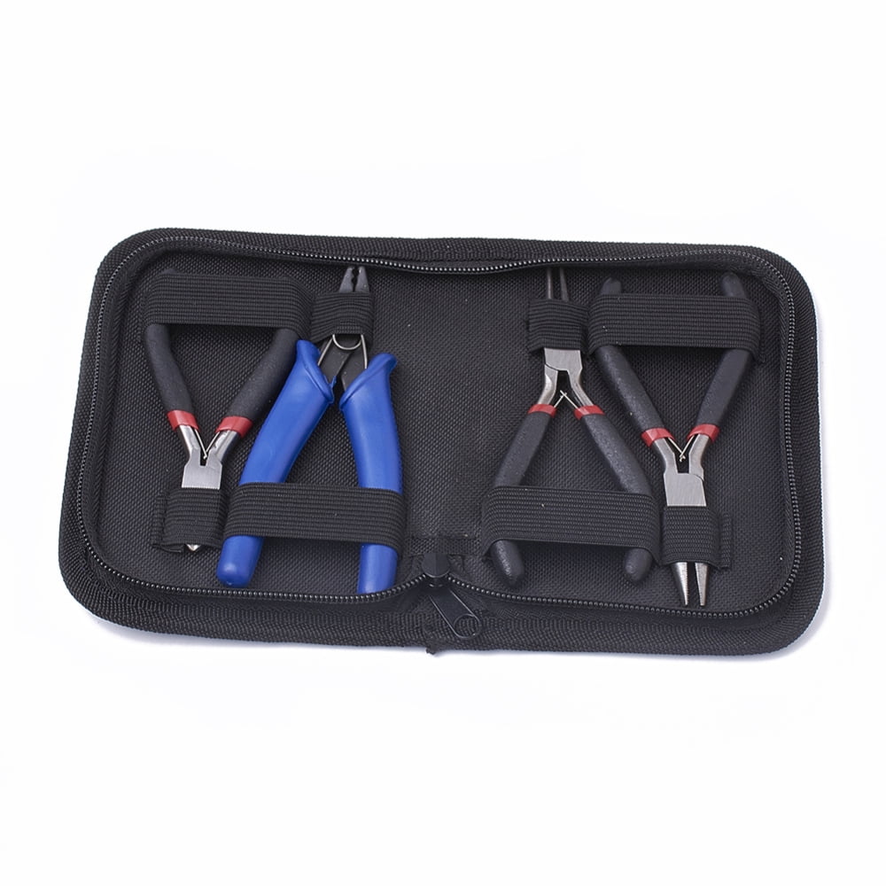 1set 45# Carbon Steel Jewelry Plier sets including Wire Cutter Plier ...