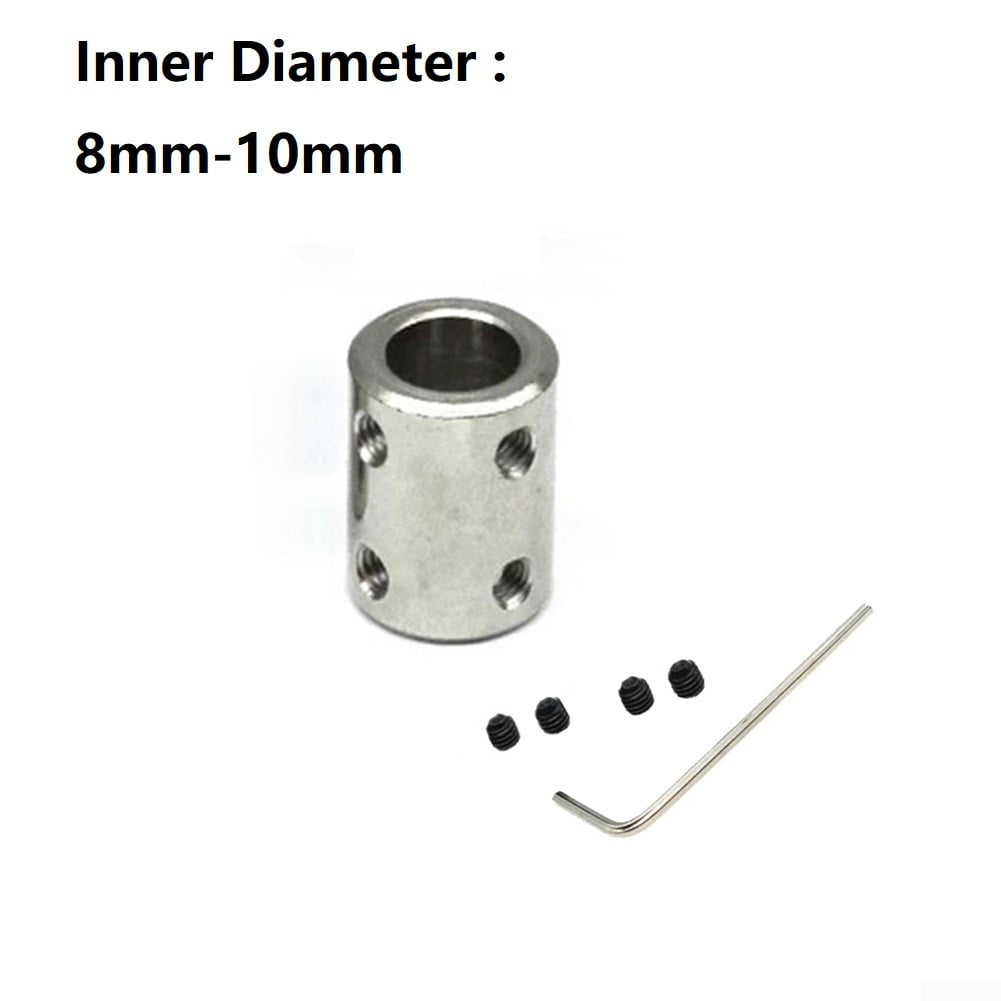 1set 4mm/5mm/6mm/8mm/10mm Rigid Shaft Coupling Motor Connector Sleeve ...