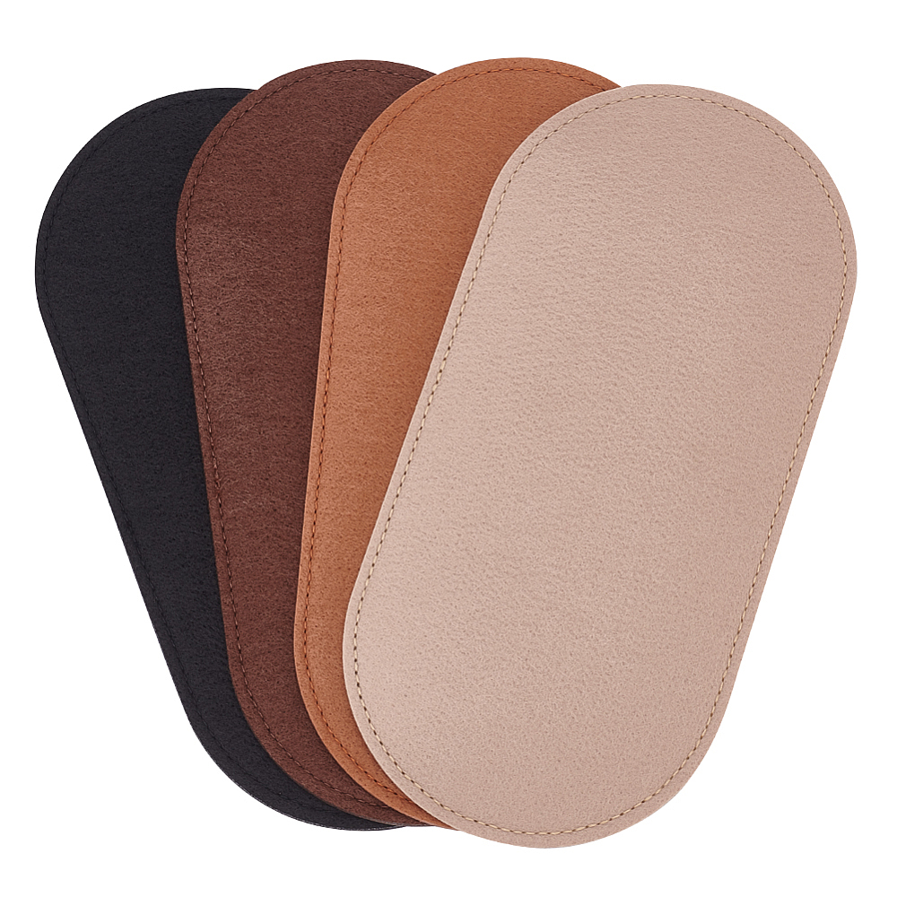 1set 4pcs 4 colors Felt bag Bottom Shaper Oval Mixed color 30x15.2x0 ...